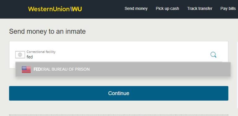 How to Send Money to a Federal Inmate - PROBATION INFORMATION NETWORK